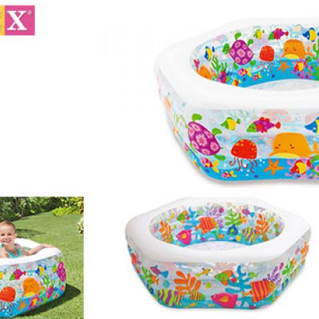 Intex Inflatable Swim Center Ocean Reef Pool 191 x 178 x 61 cm - Model ...