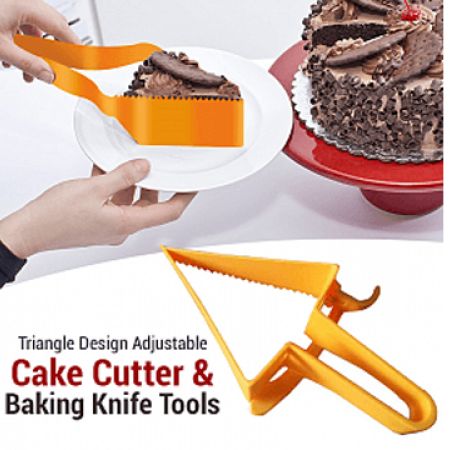 Triangle Design Adjustable Cake Cutter - Makhsoom