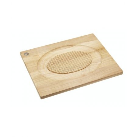 KitchenCraft MasterClass Wooden Spiked Carving Board 46 x 36 x 2 cm ...