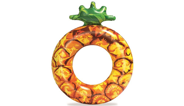 Bestway Inflatable Fruit Pool Float Beach Swimming Ring - Pineapple ...