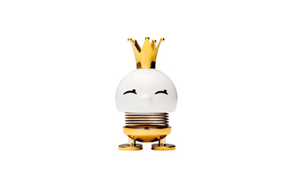 Hoptimist King White Bimble With Smiling Eyes 9.5 cm - Prince - Makhsoom