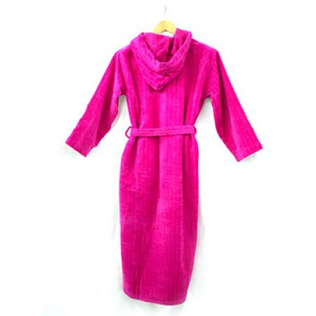 Ritz Studio Red Kimono Velour Bathrobe - Size: Small - Makhsoom