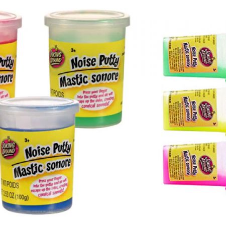 Joking Around Colored Noise Putty Slime 3.53 oz - Blue - Makhsoom