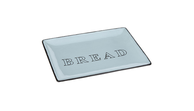 Ceramic Bread Tray 20 cm - Green - Makhsoom
