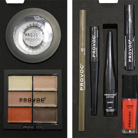 Provoc Collection Make-Up Peel & Stick Box Gift Set Of Lipquid Matte ...