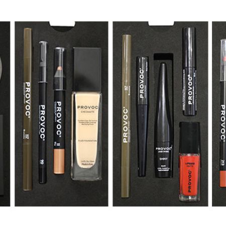 Provoc Collection Make-Up Foam Trays Box Gift Set Of Foundation ...