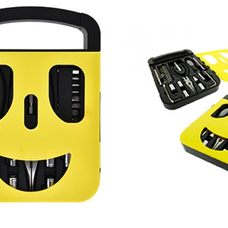 Metal & Plastic Smile Tool Kit 15.4 x 21.6 x 2.7 cm - Makhsoom