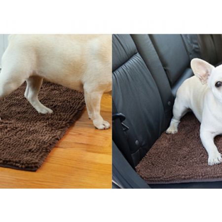 Clean Pooch Super Absorbent Brown Mat Perfect For Pets - Makhsoom