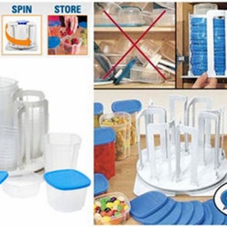 Spin N Store 49 Pcs Food Storage Set - Makhsoom