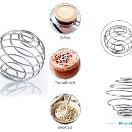 Stainless Steel Milkshake Protein Shaker Ball 1 Pc - Makhsoom