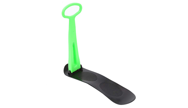 Snow Ski Scooter Fold-up Snowboard - Green - Makhsoom