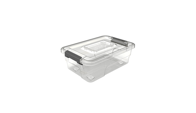 Ezy Transparent Clip Lock Storage Tub - 3 L - Makhsoom