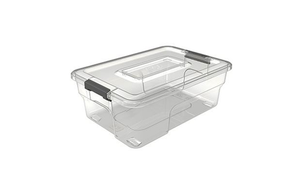 Ezy Transparent Clip Lock Storage Tub - 3 L - Makhsoom