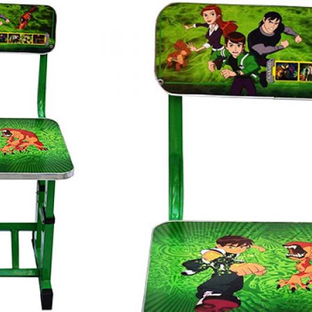 Ben 10 Kids Comfortable Study Table & Chair - Makhsoom