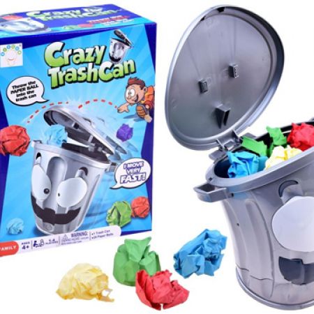 Crazy Move Trash Can Throw Paper Shooter Game - Makhsoom