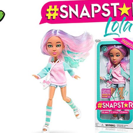 Yulu Snapstar Doll Lola Pink - Makhsoom