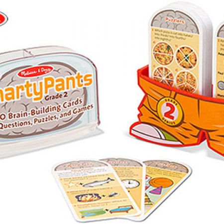 Melissa & Doug Smarty Pants 2nd Grade Card Set 120 Educational Brain ...