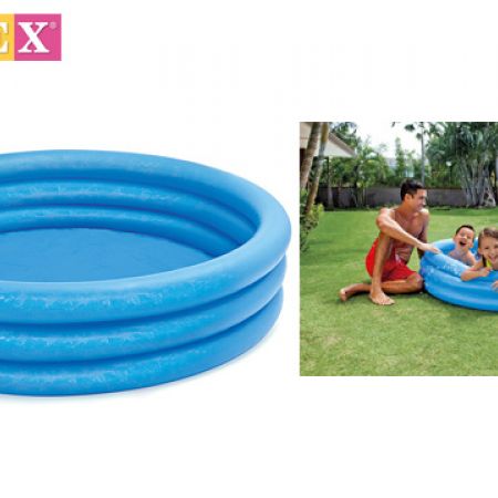 Intex Inflatable Crystal Blue Pool 147 x 33 cm - Makhsoom