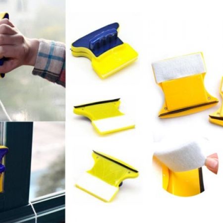 Double Sided Glass Cleaner For Single Glass - Makhsoom