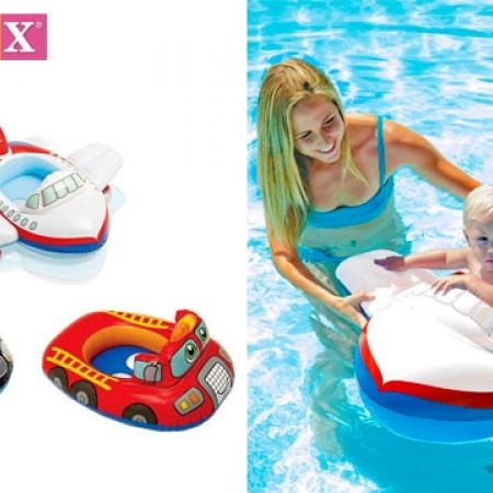 Intex Inflatable Police Kiddie Floats 74 x 58 cm - Makhsoom
