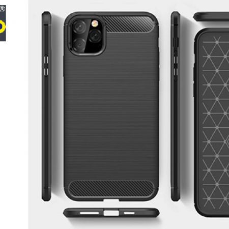 Laudtec TPU Mobile Case For iPhone 11 - Black - Makhsoom