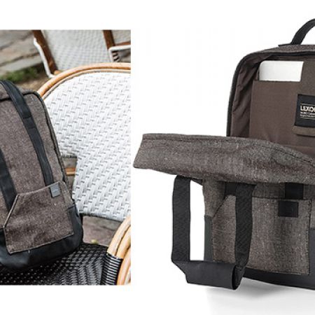 Lexon Bags Hobo Backpack Brown 28 x 37 x 13 cm - Makhsoom