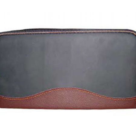 Rectangular CD Holder 20 Pages Navy Blue/Brown - Makhsoom