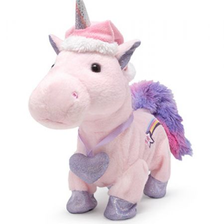 Cuddle Barn Musical Plush Holiday Starry Sparkle 8 inch - Makhsoom