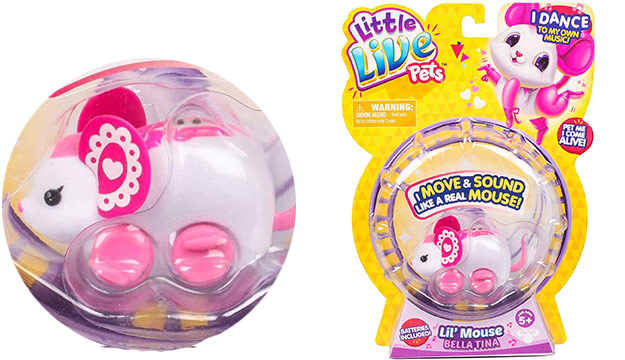 Little Live Pets S3 Lil Mouse Single Pack - Bella Tina - Makhsoom