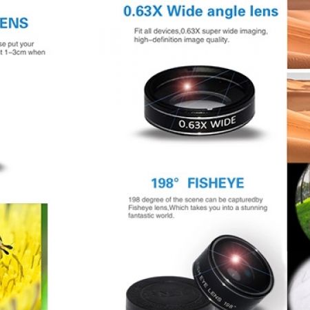 Universal 3 in 1 Camera Lens - Makhsoom