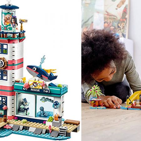 Lego Friends Lighthouse Rescue Center 602 Pcs - Makhsoom