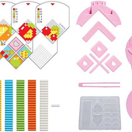 Bandai Pretty Pixels Eraser Maker Fruits Starter Pack - Makhsoom