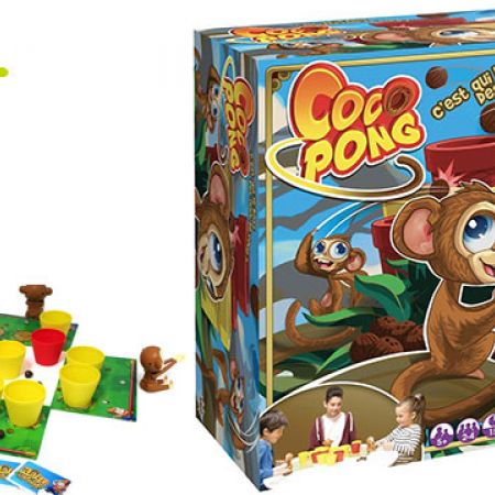 Splash Toys Coco Pong 30111 Action and Reflex Game - Makhsoom