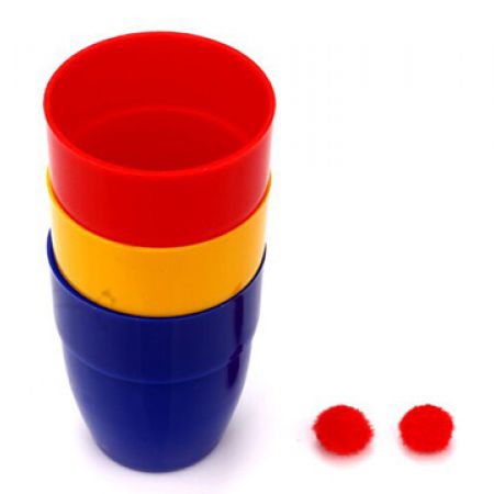 Magic Tricks Three Cups and Balls - Makhsoom