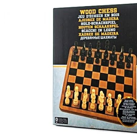 Spin Master Cardinal Wood Chess Set - Makhsoom