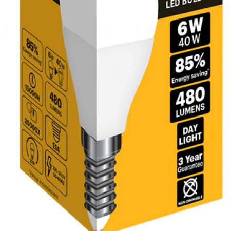 Kodak LED Bulb 6 W Day Light G45 E14 - Makhsoom