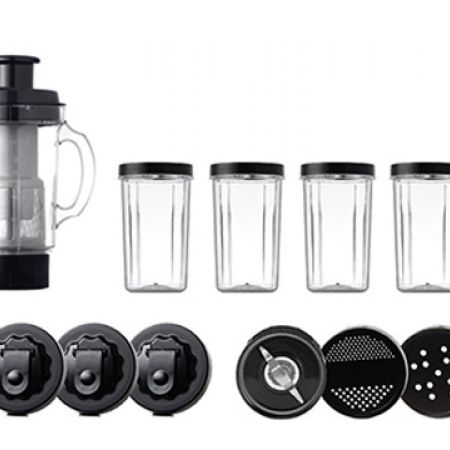 Anko Mini Blender With Bottles 300 W - Makhsoom