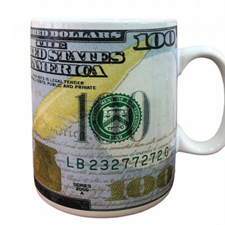 Dollars Giant Coffee Mug 1 L - Makhsoom