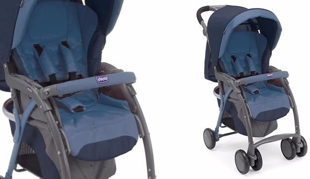 Chicco New Simplicity Complete Stroller 0m+ - Scarlet - Makhsoom