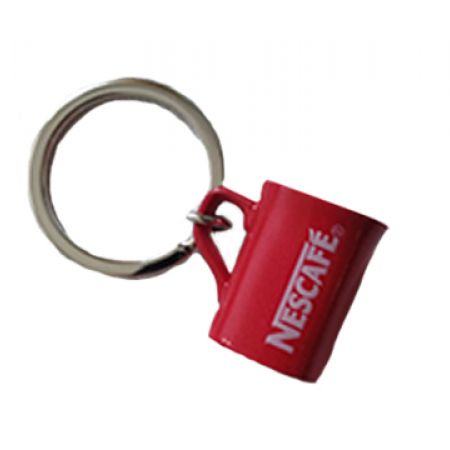 Nescafe Mini Red Mug Keychain - Makhsoom