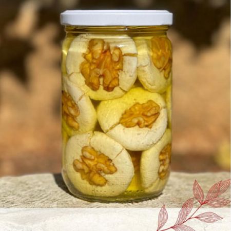 Al-Boustan Organic Homemade Green Keshek with Walnut 850 g - Makhsoom